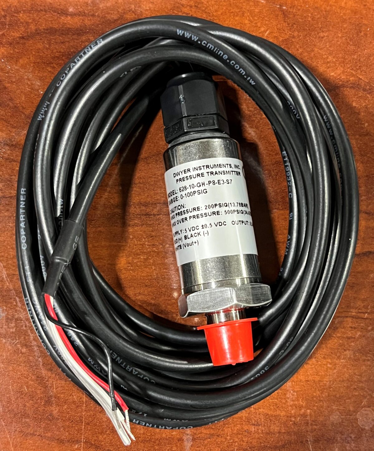 P599RAPS101C - 0-100 PSI Suction Pressure Transducer - Pro ...